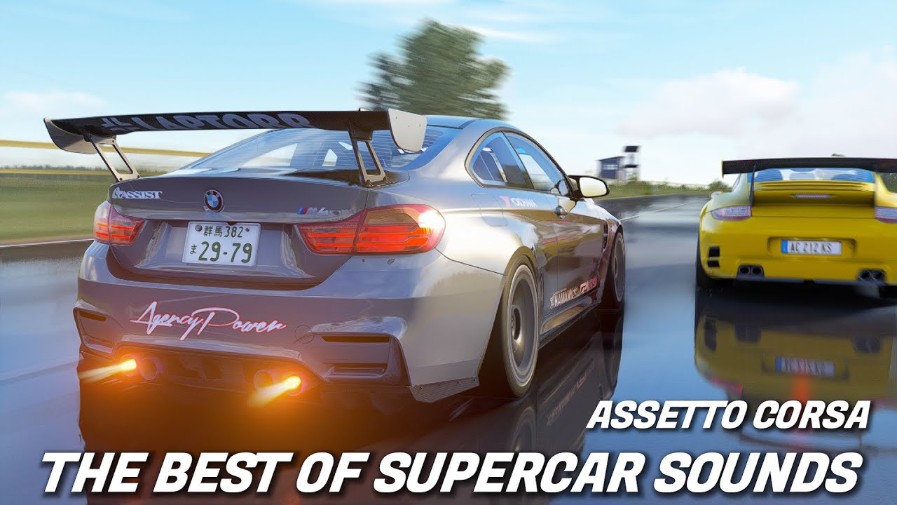 The Best Of 2021 Supercar Sounds in Assetto Corsa! | Loud Pops, Bangs ...