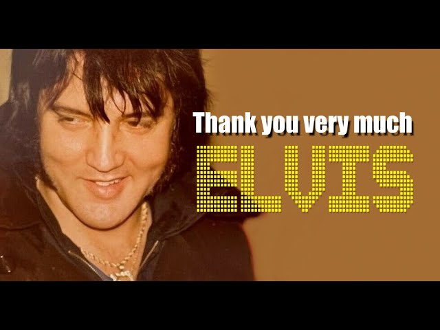 Thank You Very Much Elvis Meme Elvis Being Goofy In Concert! #CapCut