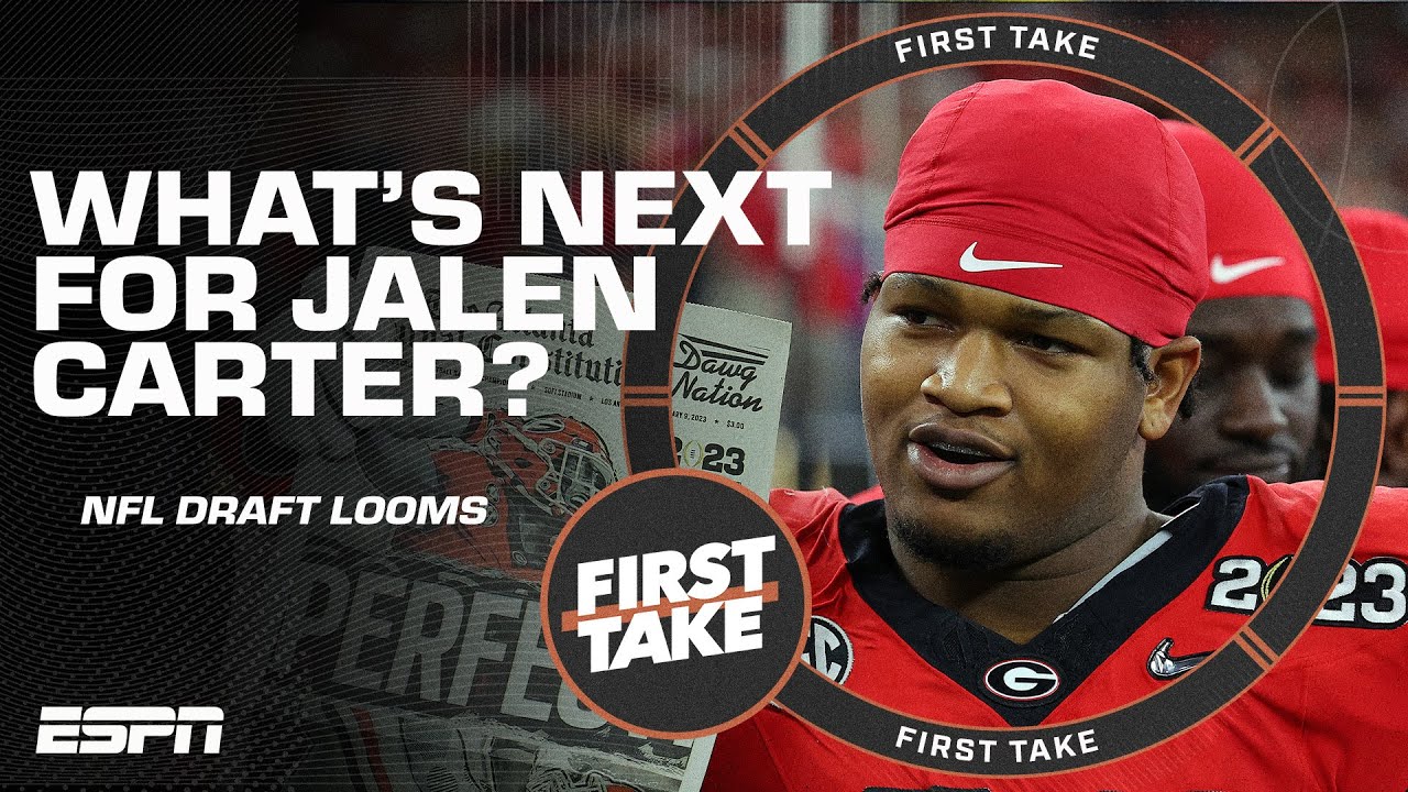 Stephen A. discusses NFL Draft prospect Jalen Carter's arrest warrant ...