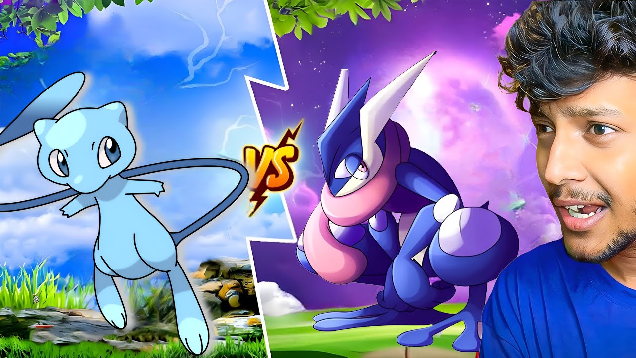 FINALLY I CAPTURED SHINY MEW LEGENDARY POKEMON |MEW VS GRENINJA ...