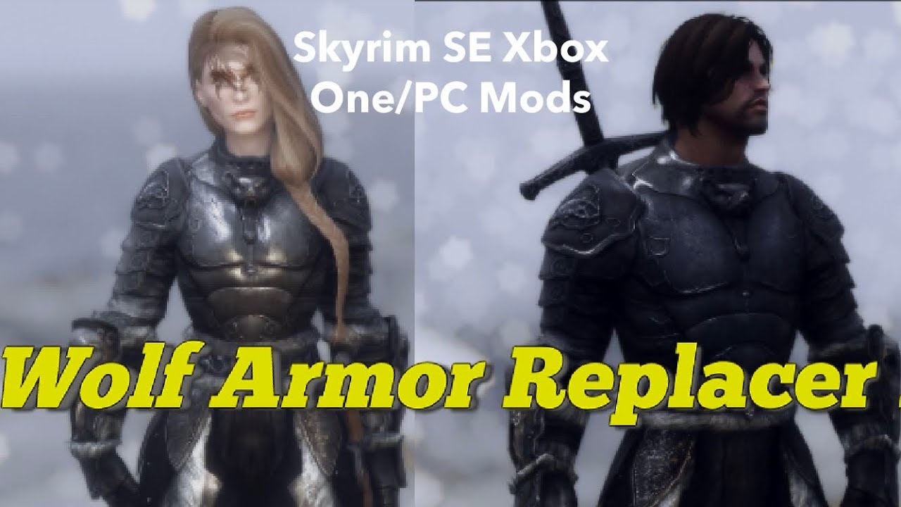 Wolf Armor Skyrim Skyrim Creation'ları Wolf Armor Replacer By