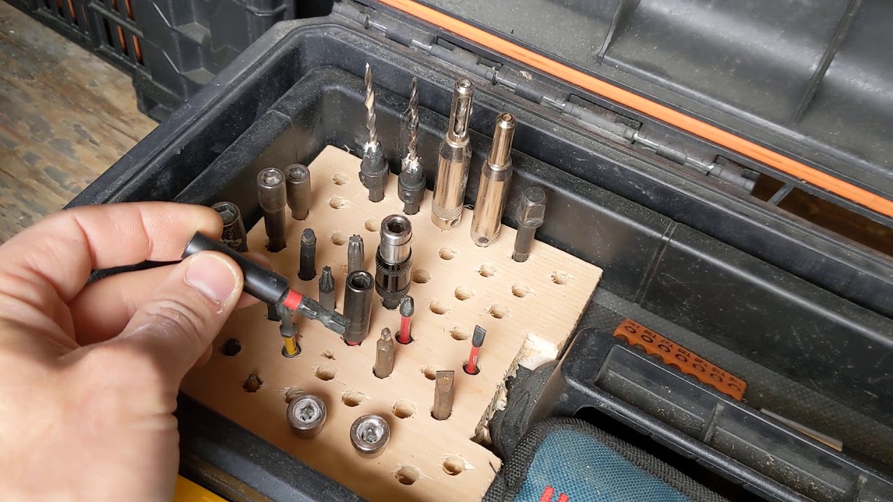 Best Way To Store Drill and Impact Bits? - YouTube