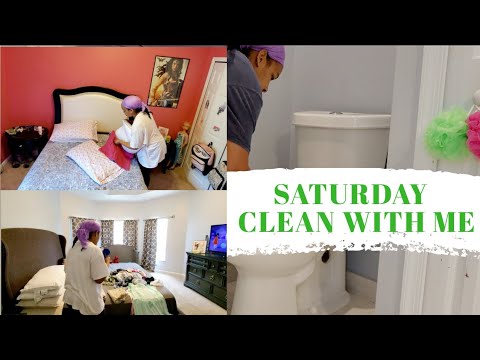 Saturday Morning Clean With Me| Speed Cleaning | Cleaning Motivation ...