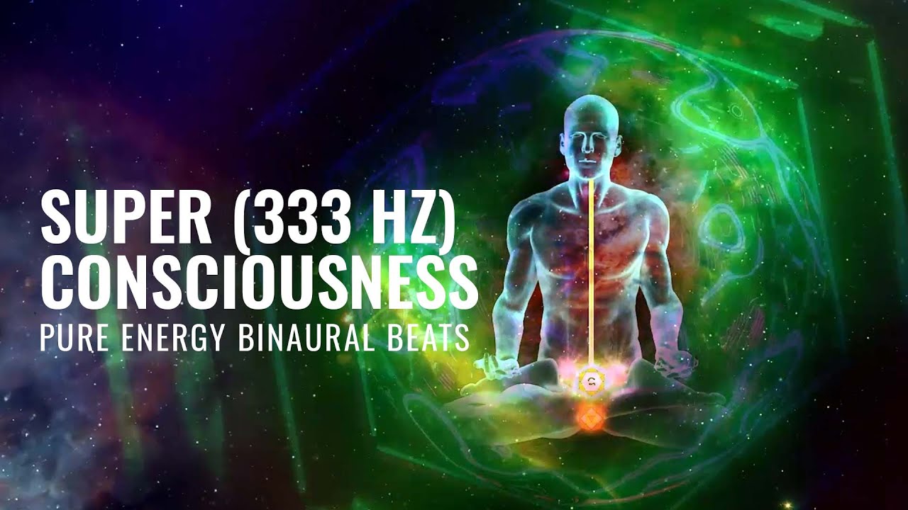 333 Hz Superconsciousness Frequency: Divine Meditation Music, Binaural ...
