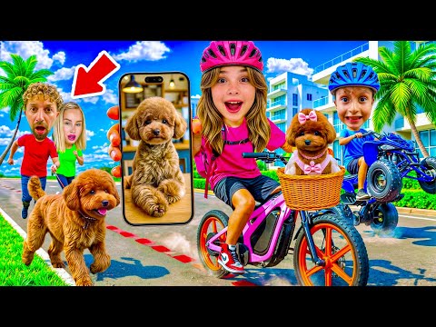 KUZEY ELİF YAVRU KÖPEĞİ KAÇIRDI !! EYVAH BABASI ANNESİ KOVALADI !! ATV İLE KAÇIŞ !!