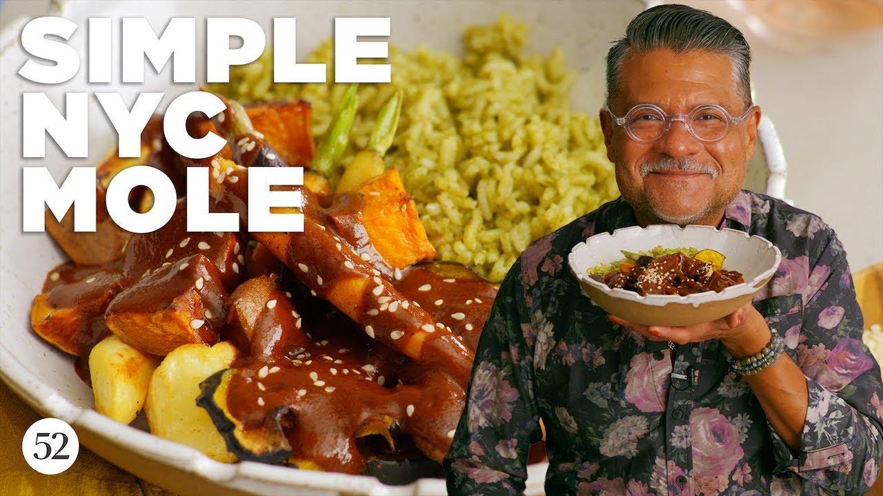 Rick Makes NYC-Style Mole | Sweet Heat with Rick Martínez - YouTube