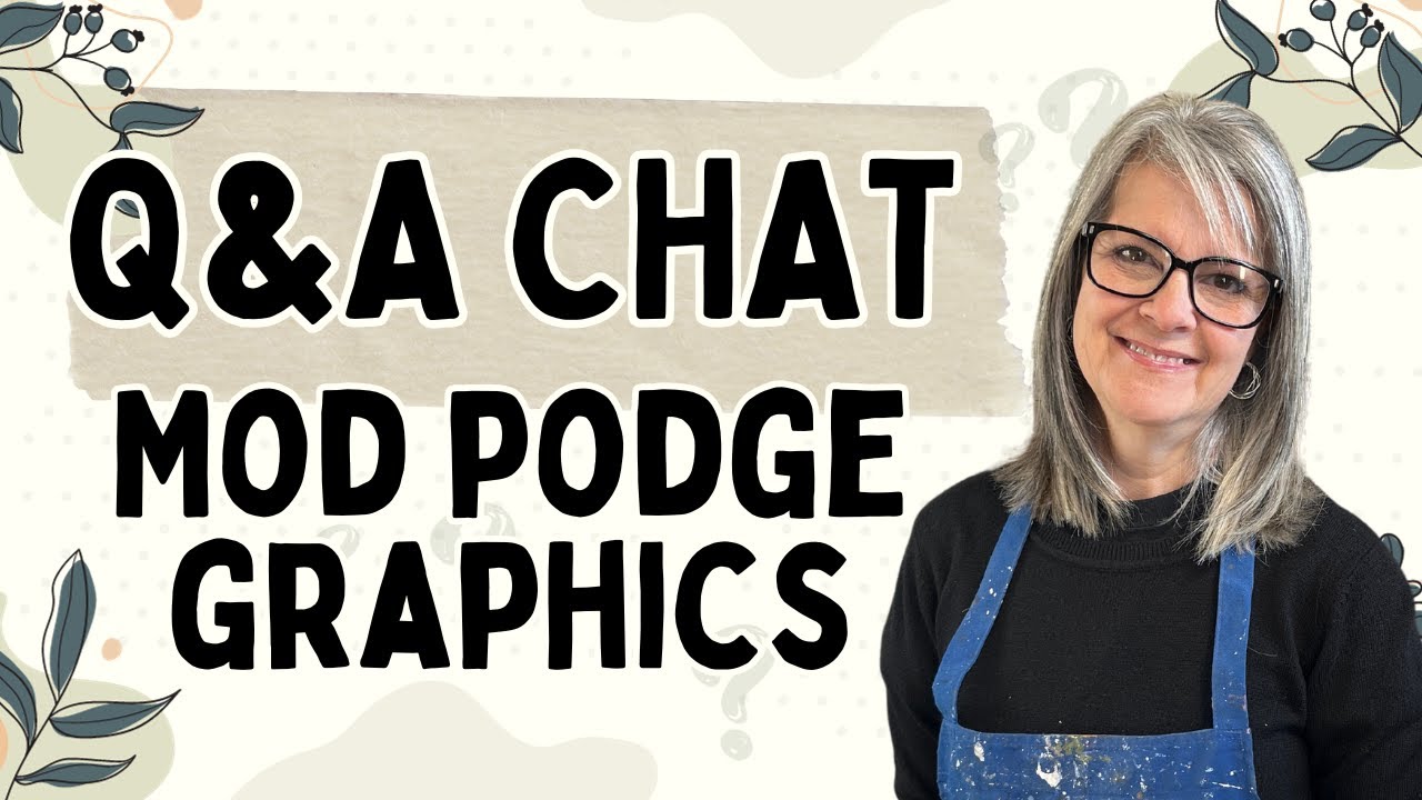 Mastering Mod Podge / Live Q&A for Perfect Sign Making Techniques - YouTube