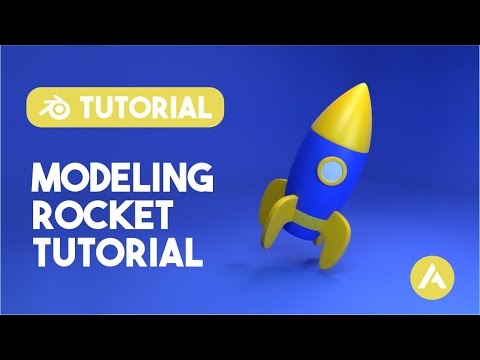 Tutorial Modeling Rocket with blender 3 0 easy - YouTube