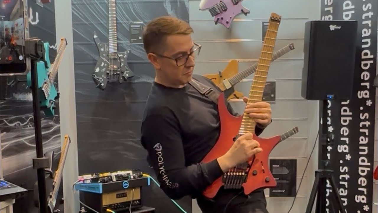 Thomas McRocklin Whole Performance NAMM 2026 Strandberg Booth - YouTube