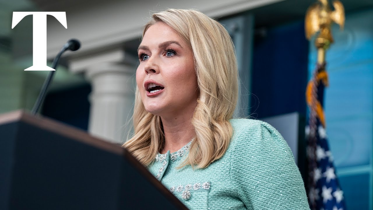 LIVE: White House Press Secretary holds briefing - YouTube