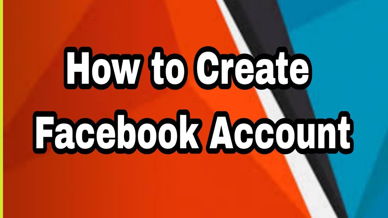 How to Create Facebook Account || Create Facebook profile in Mobil ...