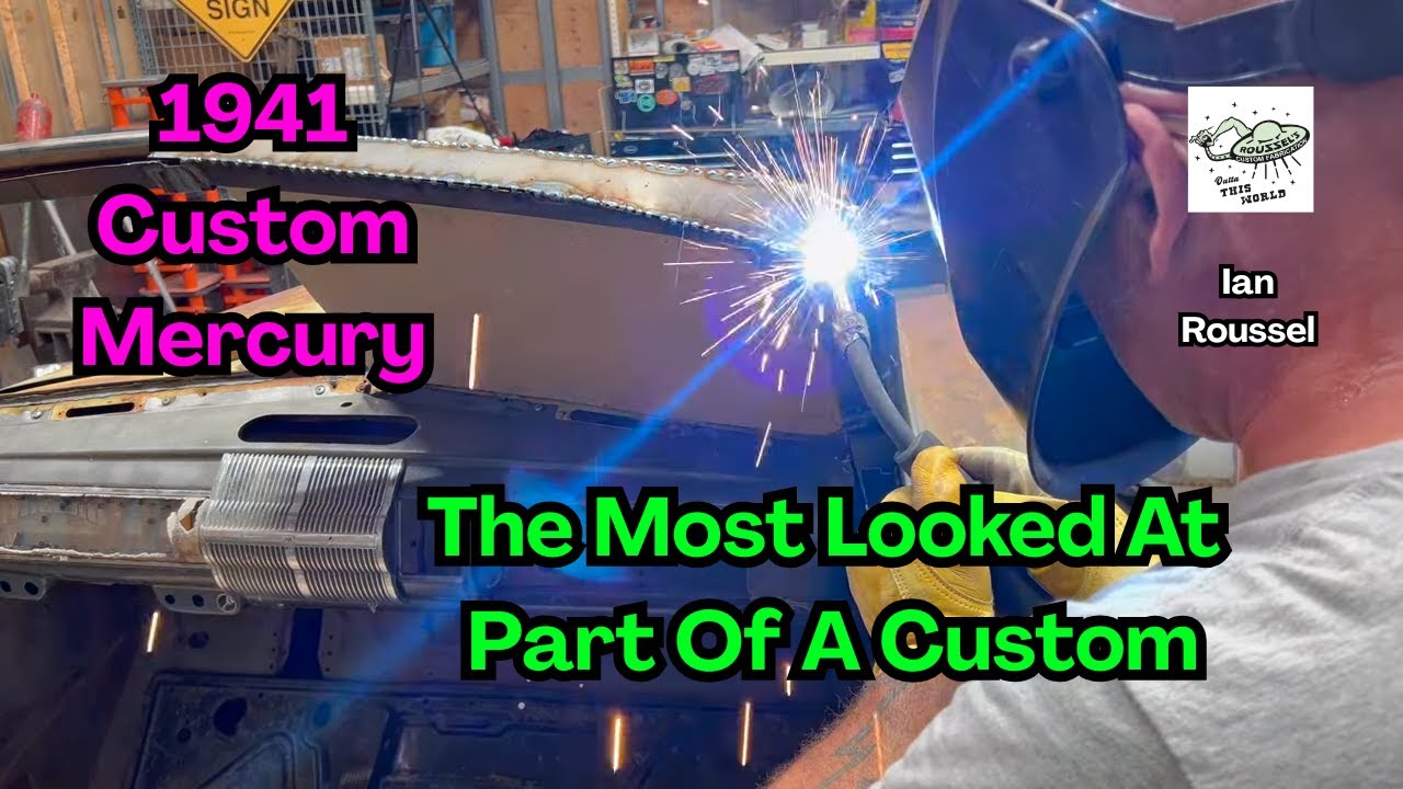 1941 Mercury: Ian Roussel Works On The Most Looked At Part Of A Custom ...