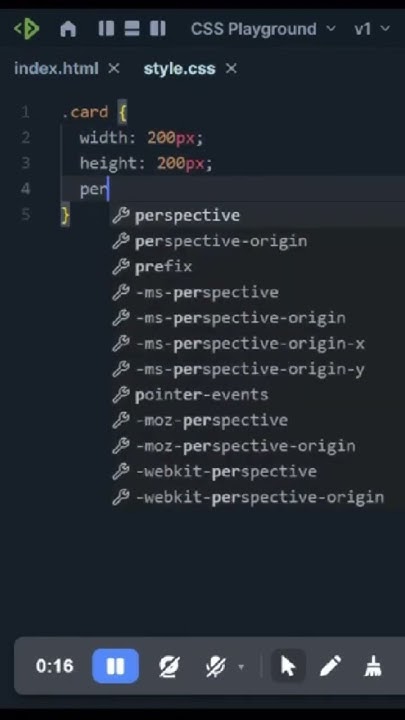 How to create flip card effect using CSS #shorts #css - YouTube