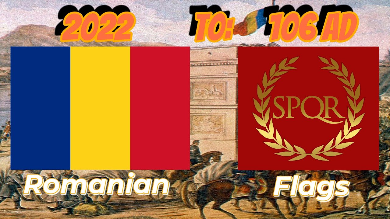History of Romanian Flags - YouTube