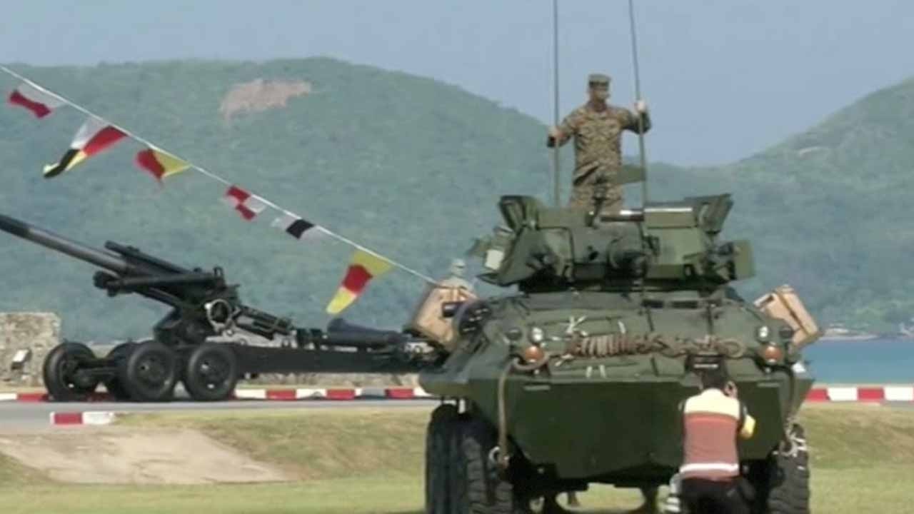 US leads largest military exercise in Asia Pacific region - YouTube