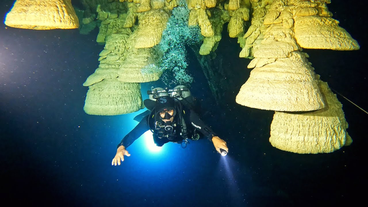 Cenote Zapote Diving : Hell's Bells - YouTube