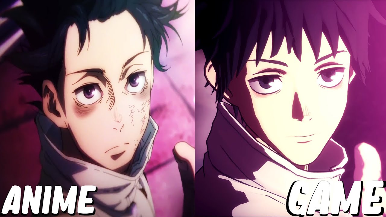 Yuta's Pure Love Attack (Anime VS Game) Comparsion - Jujutsu Kaisen ...