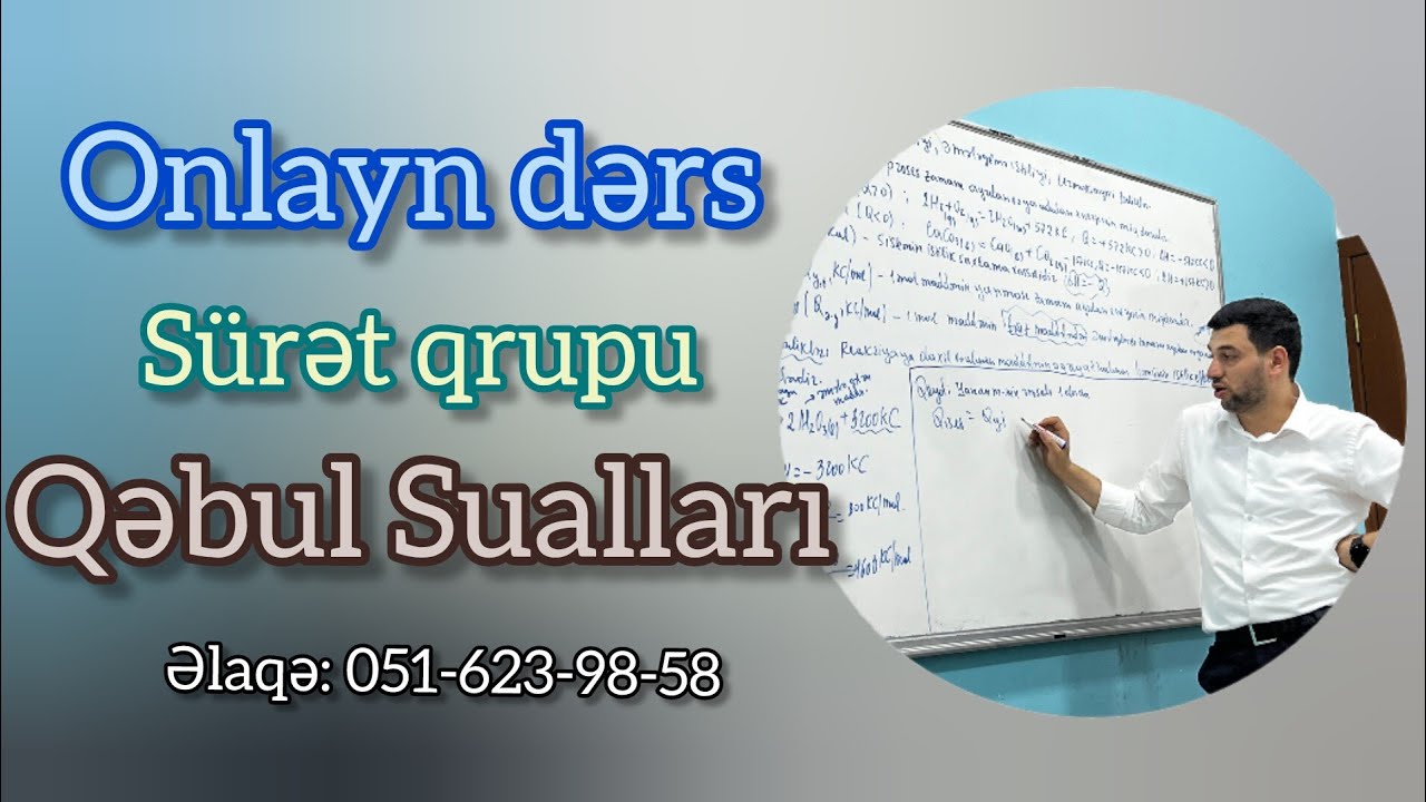DƏRS 18/Sürət qrupu/ IV qruplar/Alkan və tsikloalkanlardan model ...