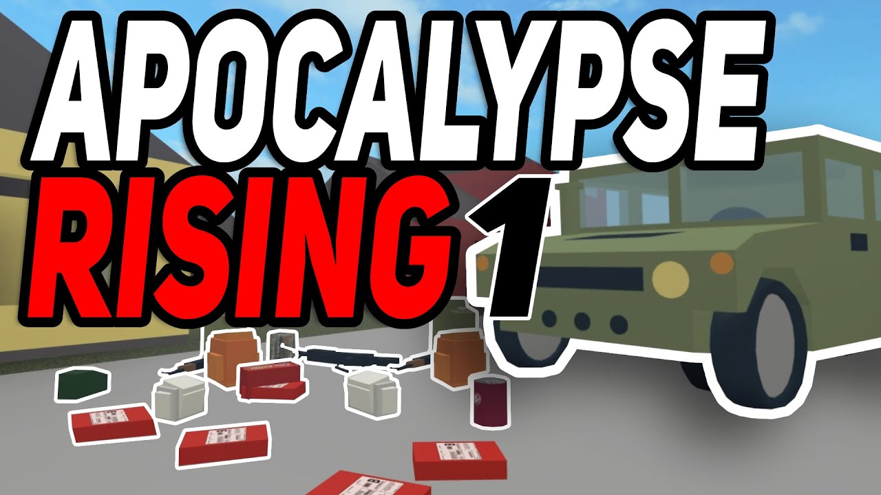 Roblox Apocalypse Rising 1 in 2024 - YouTube