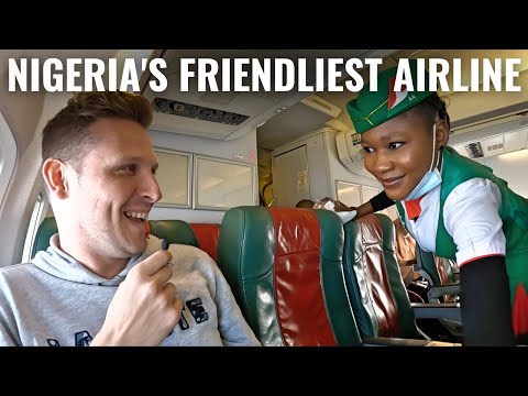 NIGERIA'S FRIENDLIEST AIRLINE? AZMAN AIR on a 737 CLASSIC!