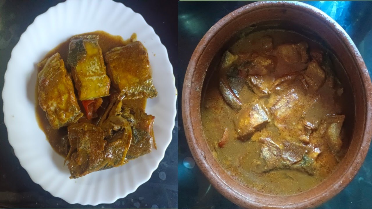 Valai meen aviyal/வாலை மீன் அவியல்/வாலை மீன் குழம்பு/Valai meen recipe ...
