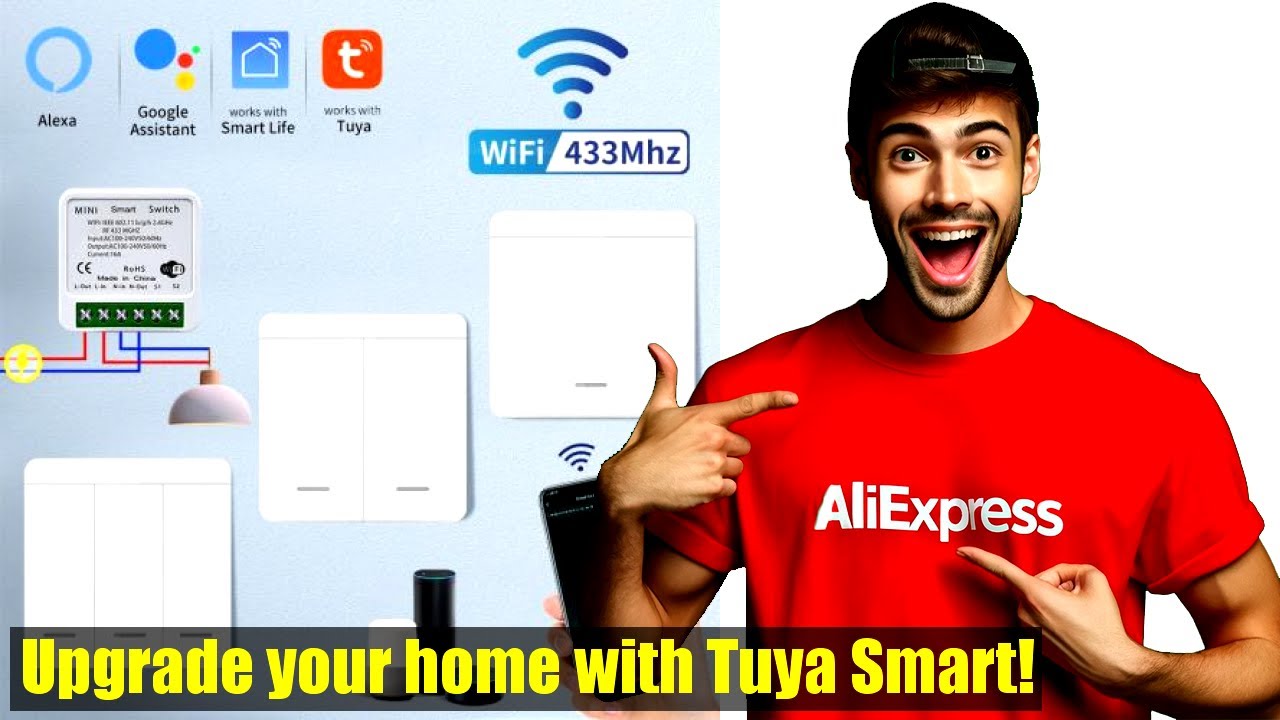 Ultimate Smart Home Lighting Control! Tuya Smart WiFi Switch Review ...
