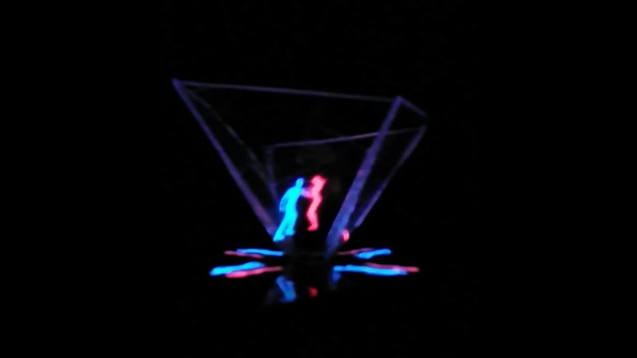 Turn your smart phone into a 3D Hologram confirmed - YouTube