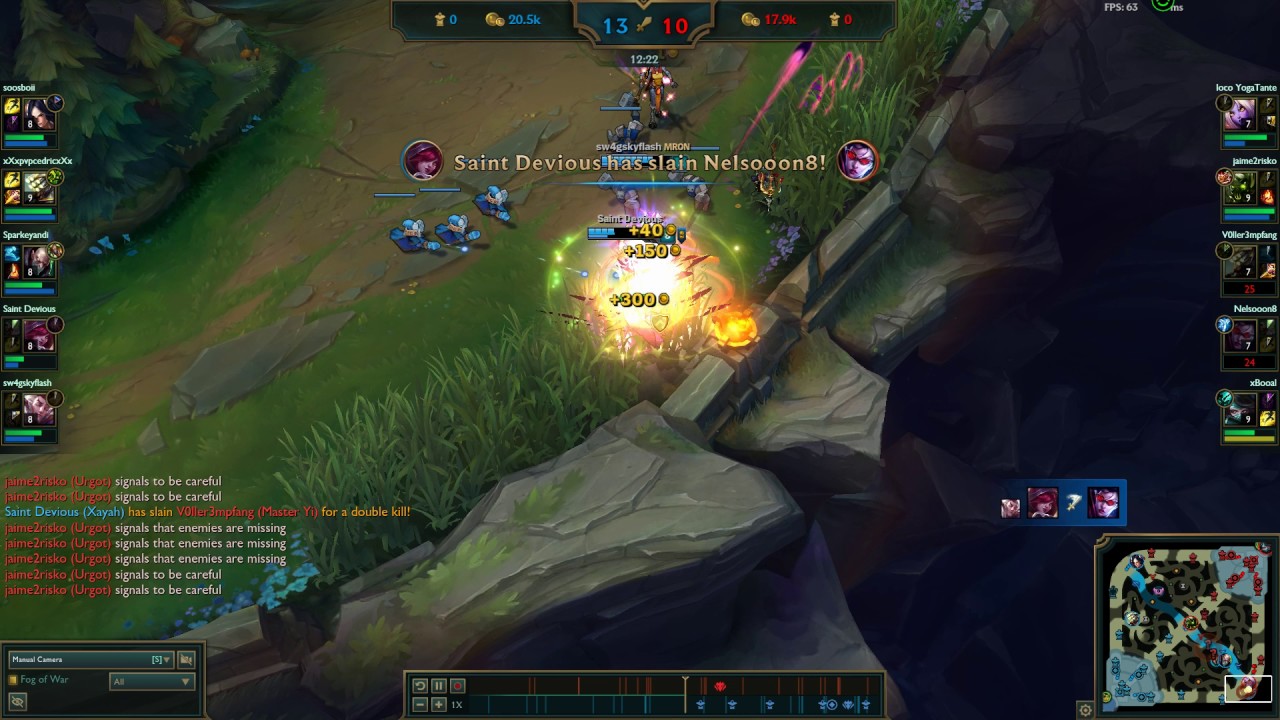 League of Legends xaya rakan combo - YouTube