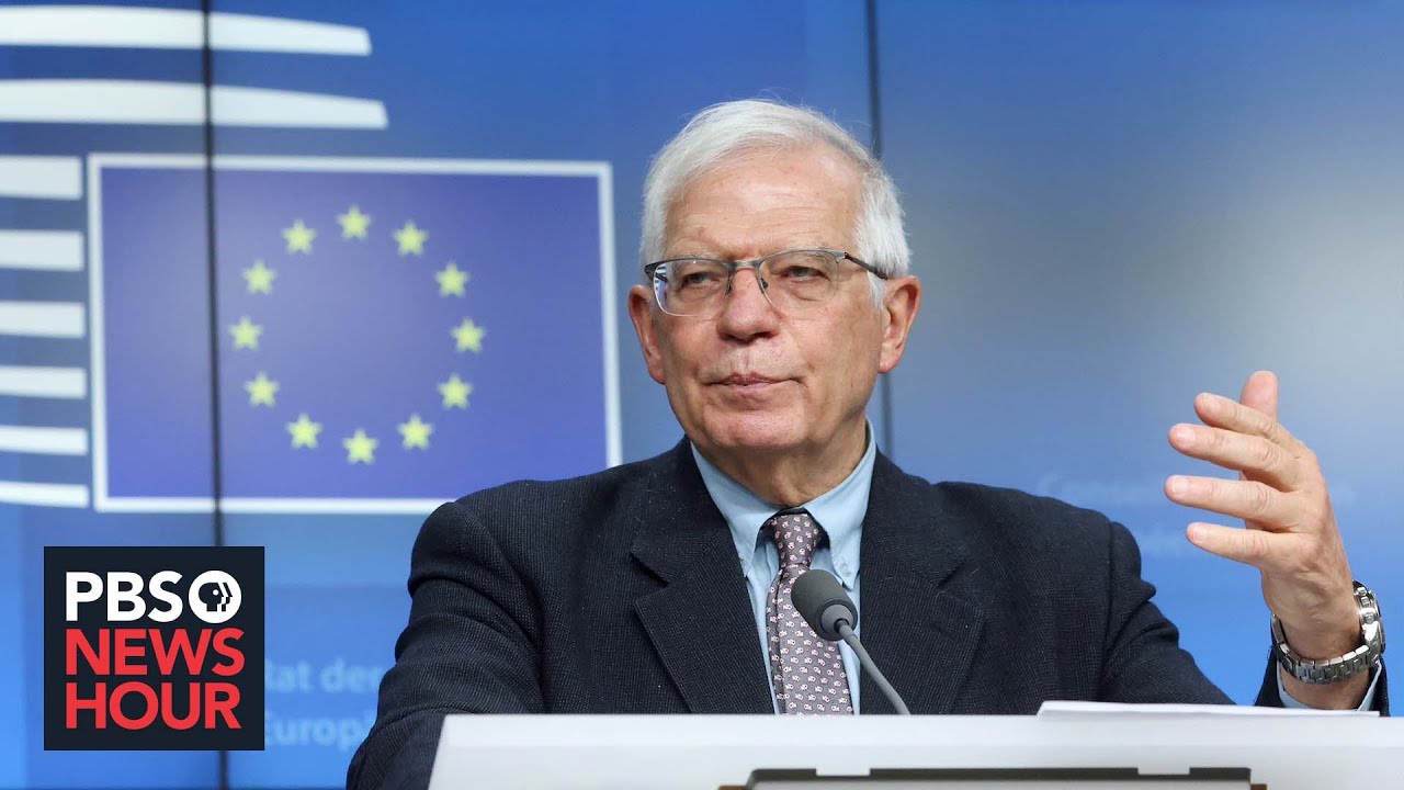 EU foreign policy head Josep Borrell on a possible Russian coal ban and ...