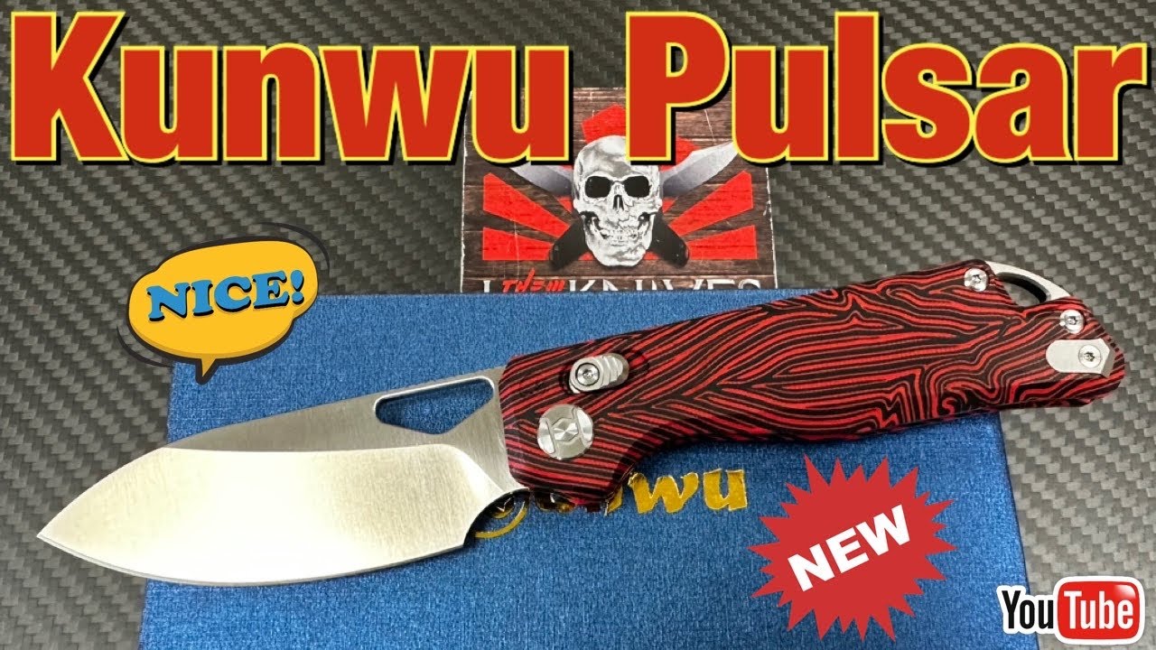 Kunwu Pulsar XT lock knife Kunwu is absolutely killing it !! - YouTube