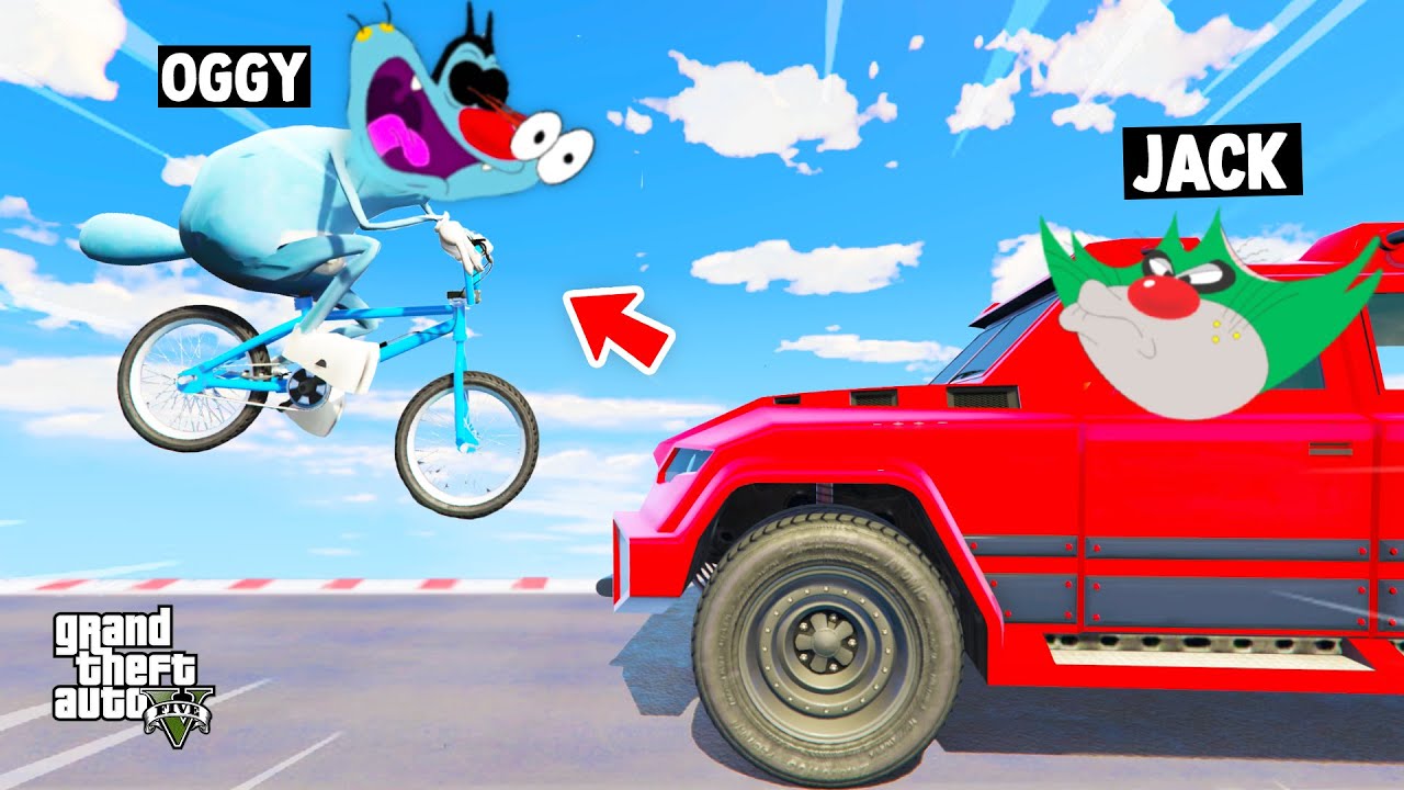 OGGY And JACK FACE TO FACE IN A NEW MAP (GTA 5 Funny Moments) - YouTube