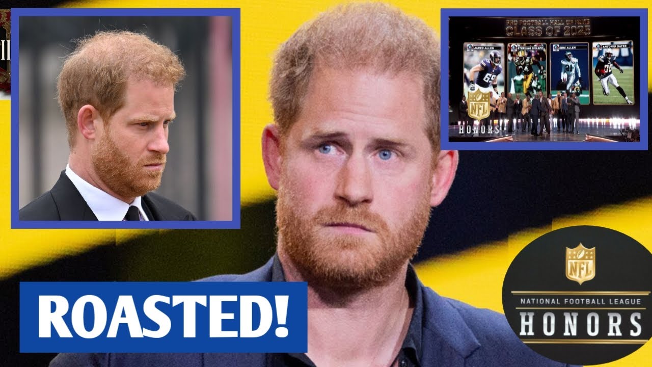 FURIOUS EXIT! Prince Harry stormed off The NFL Honor Event As Crowd ...
