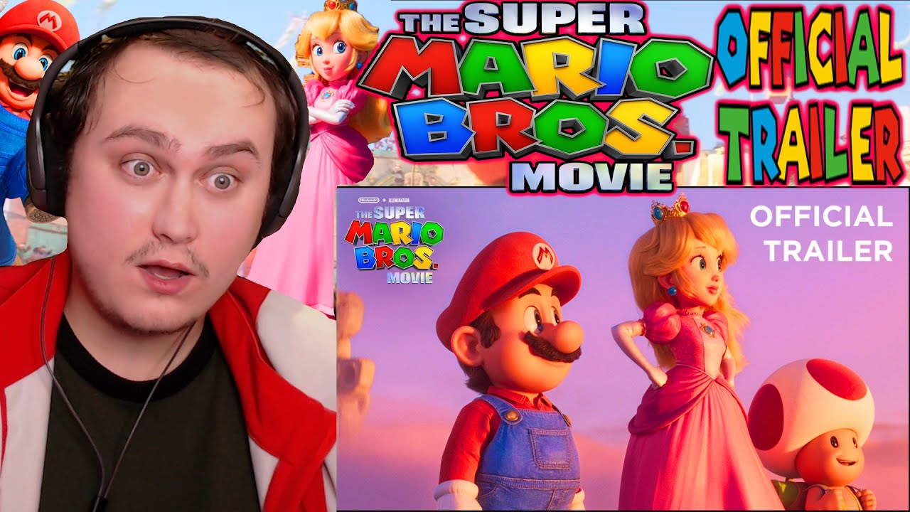 The Super Mario Bros. Movie | Official Trailer | Reaction - YouTube