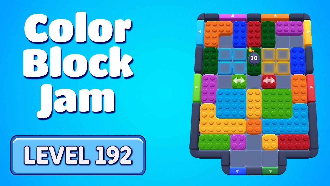 Color Block Jam Level 192 Solution Walkthrough - YouTube