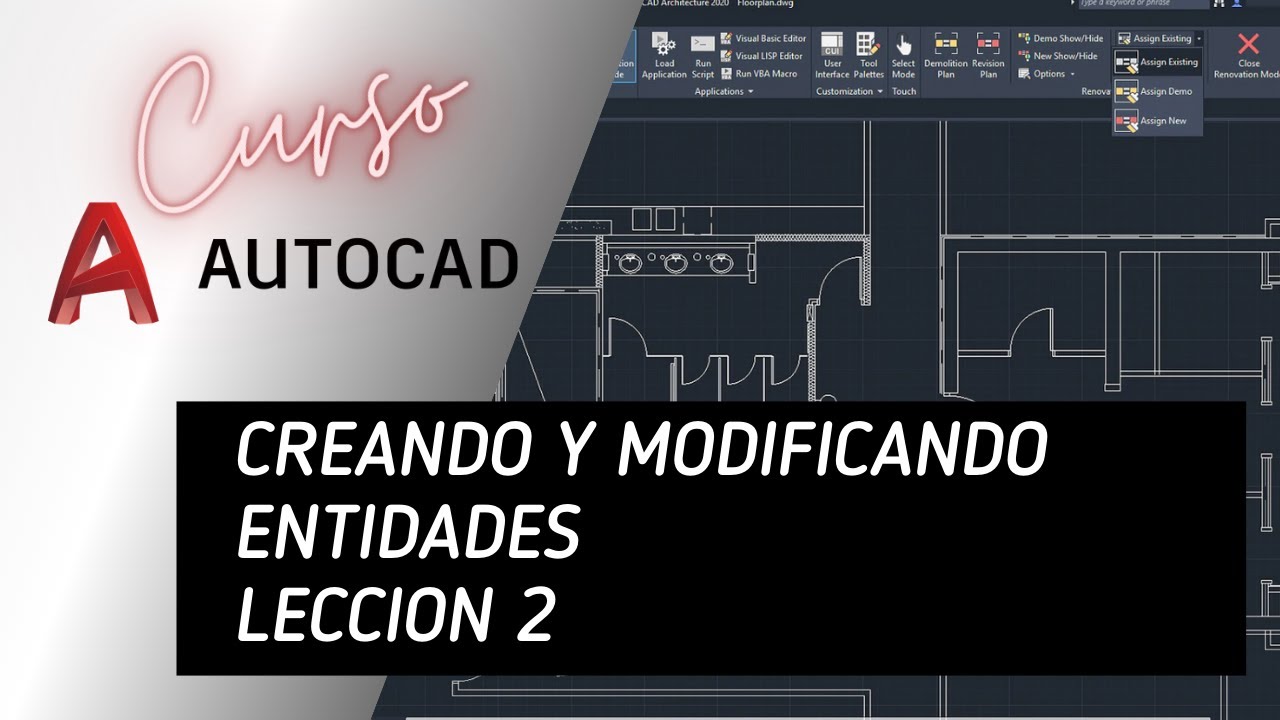 Comenzando a dibujar. Herramientas de modificación. Tutorial AutoCAD ...