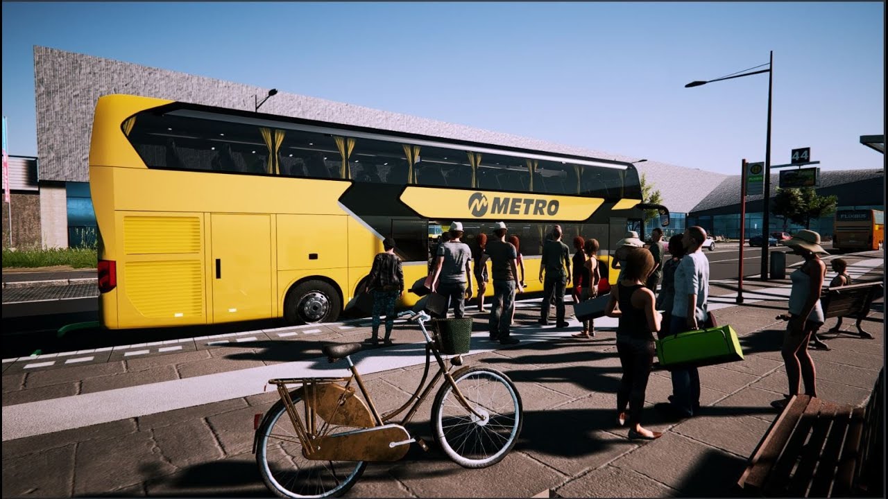 Fernbus Simulator | Bus and passenger | GamePlay! - YouTube