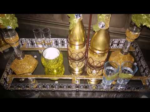 DIY Mirrored Cocktail Tray - YouTube