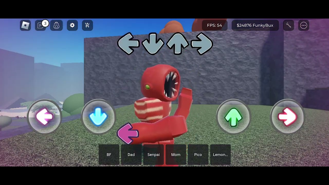 playing untitled FNF animations - YouTube