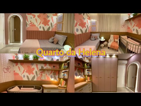 TOUR COMPLETO PELO QUARTO DA HELENA #tour #quarto #quartodebebe