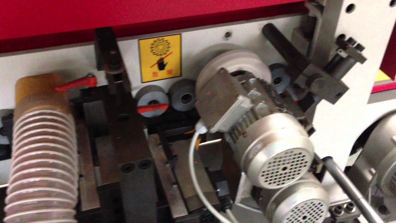R4 automatic edgebander - YouTube