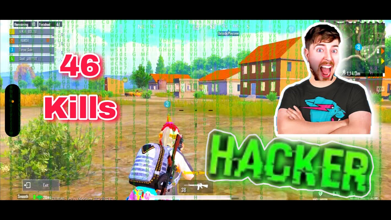 Hacker killed my whole team😱46 KILLS DOMINATION BY HACKER🤯😱 #hacker #bgmi #pubgm #gaming # ...