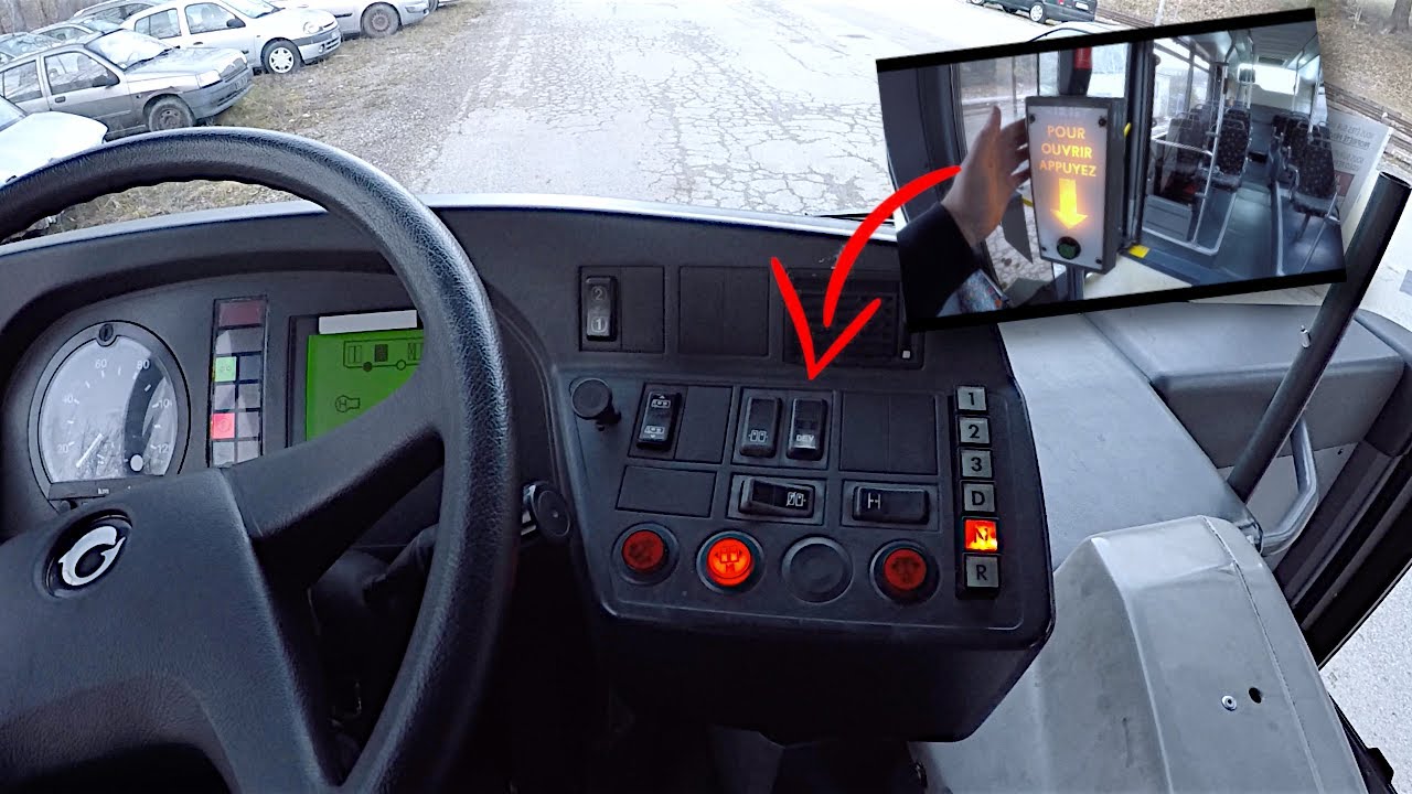 Utiliser les boutons DEV & Auto d'un AGORA Irisbus (tableau de bord VDO ...
