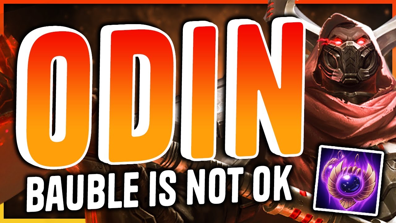 NEW ODIN BAUBLE BUILD IS INSANELY STRONG! - SMITE Season 11 Solo Ranked ...