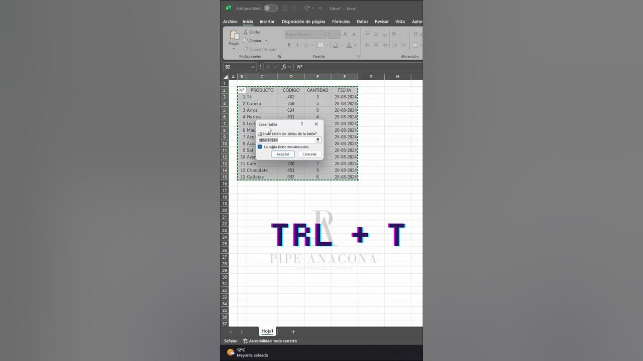 📚 3 Trucos de Excel que DEBES Conocer 💡¡Aumenta tu Productividad! #excel #exceltips # ...