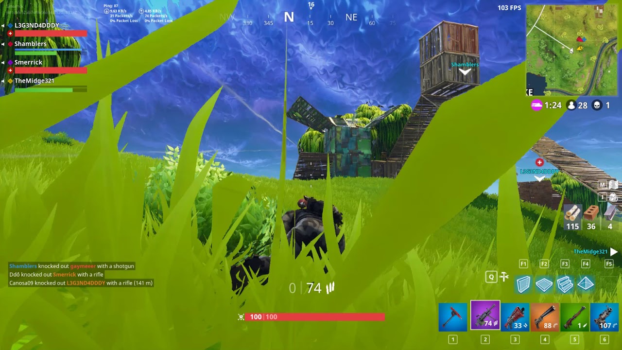 Fortnite: Death | Shot with GeForce - YouTube