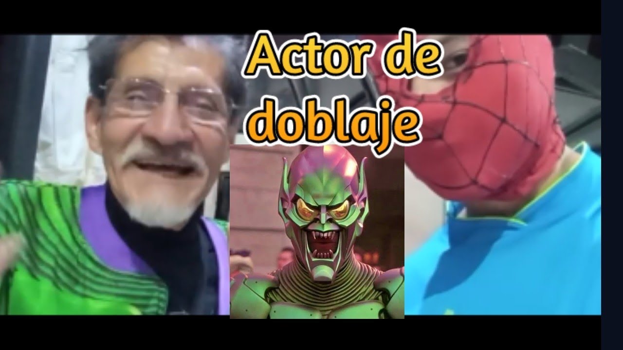 Entrevista al actor de doblaje del duende verde (jessey conde) - YouTube