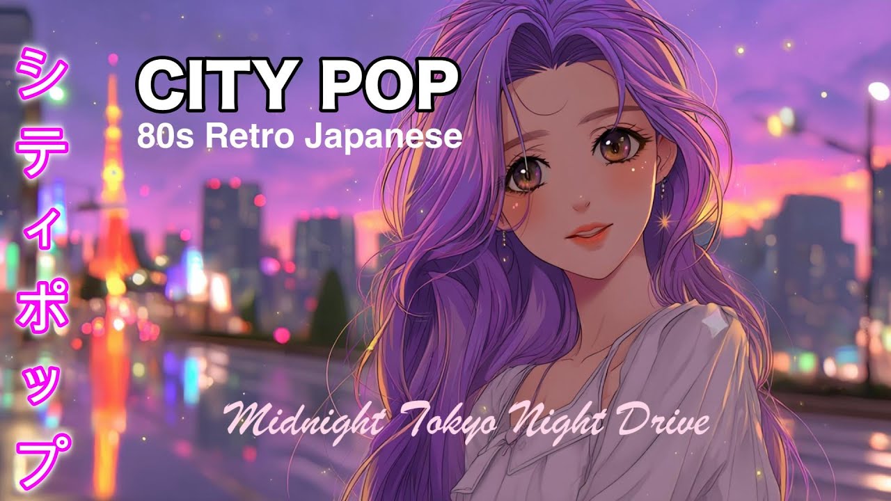 80s Japanese City Pop Mix 🌃 Midnight Tokyo Night Drive Playlist 🚗 Retro ...