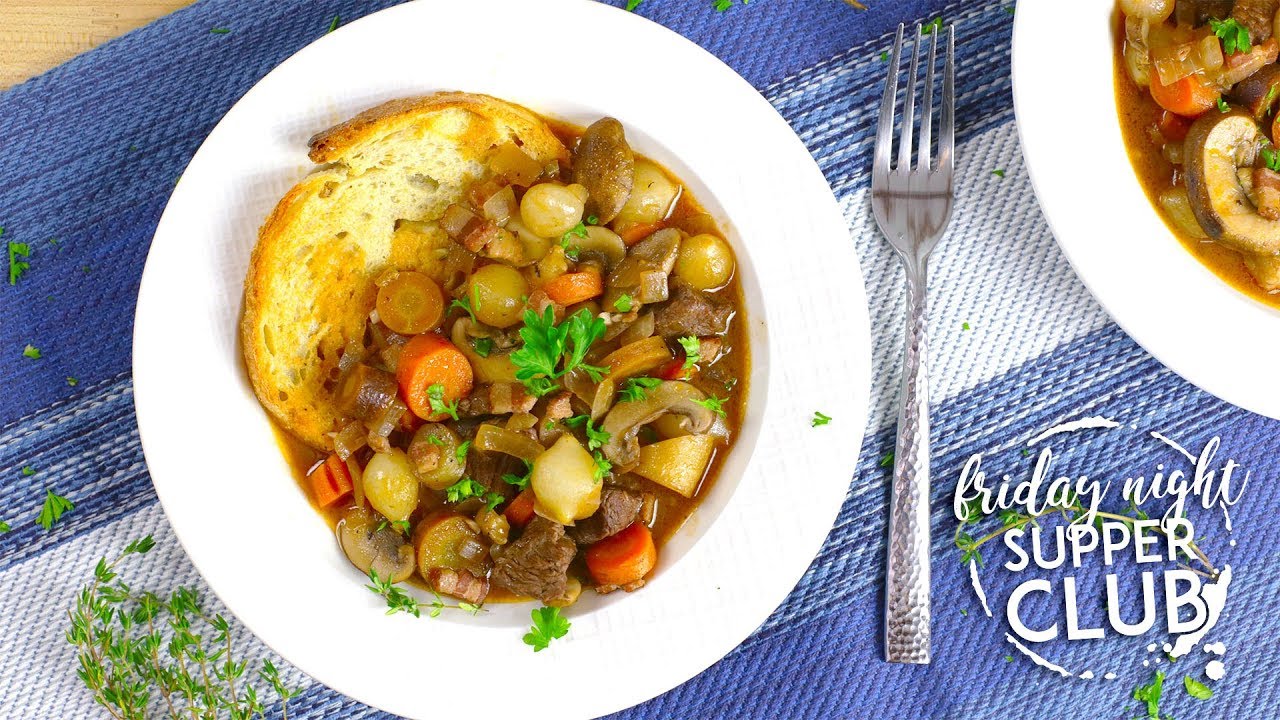Beef Bourguignon | Friday Night Supper Club - YouTube