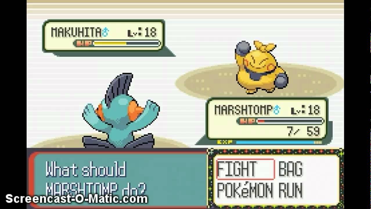 Pokemon Ruby: Gym Leader Brawly!! - YouTube