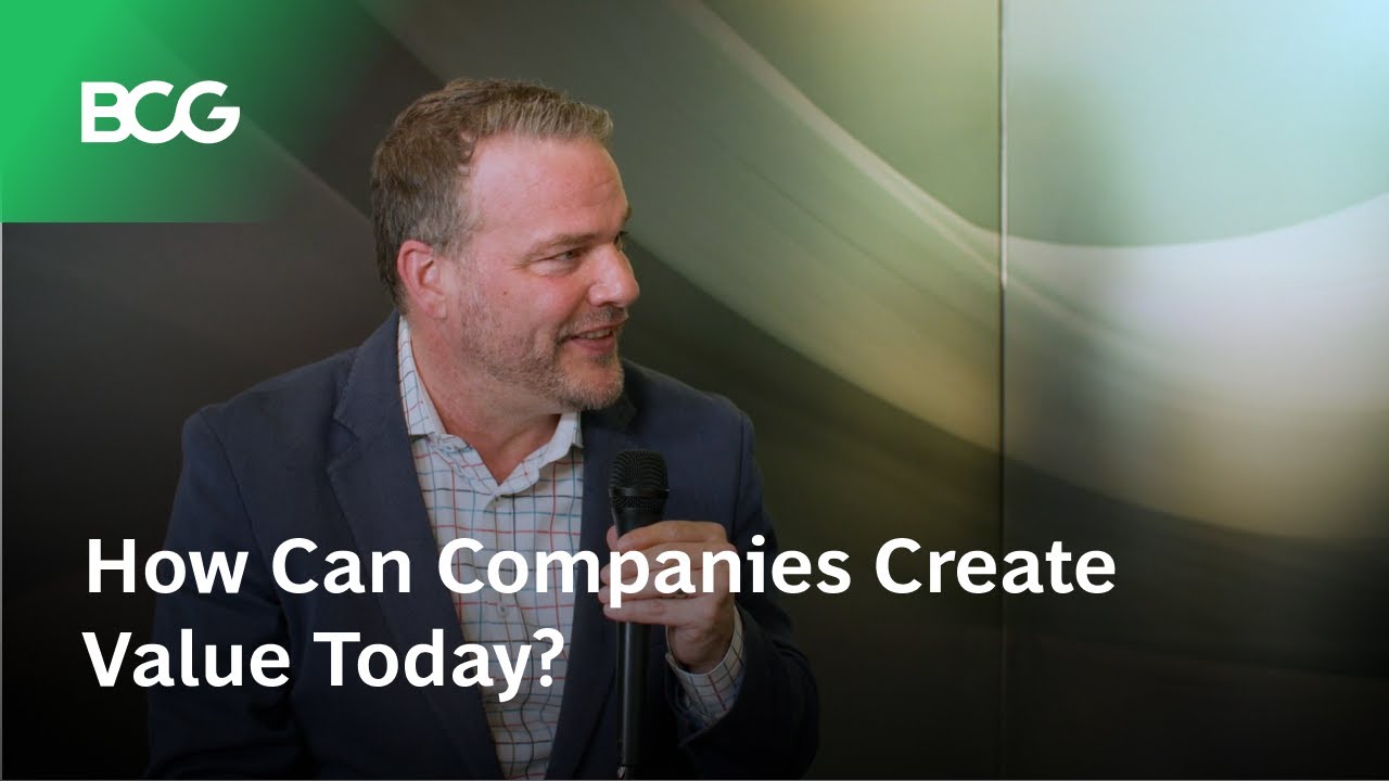 How Can Companies Create Value Today? - YouTube